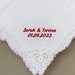 Custom Embroidered Handkerchief With Logo or Design | Threads & Honey ...