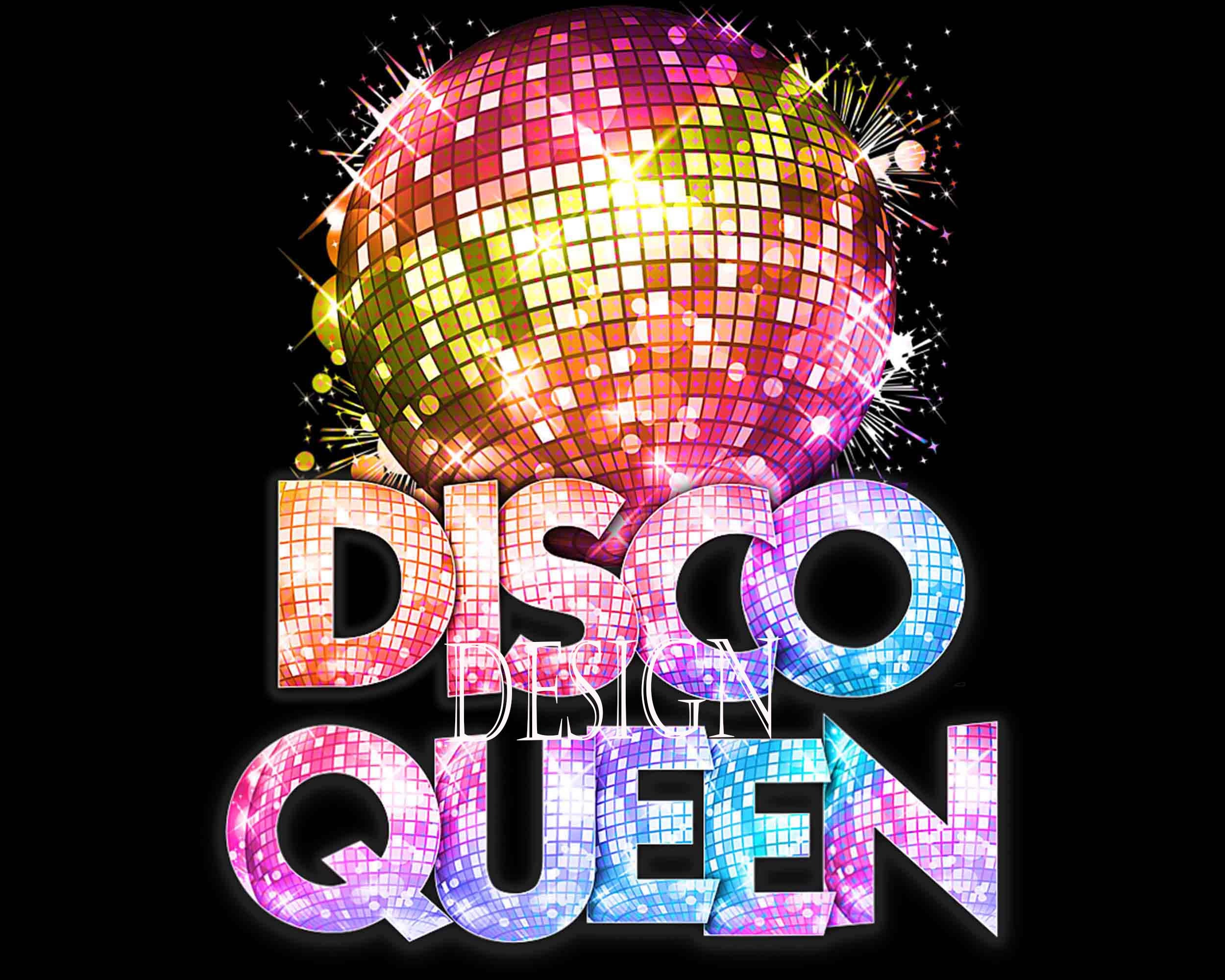 Disco Queen Ball Svg File Disco Ball Svg Party Svg Dance | Etsy Italia