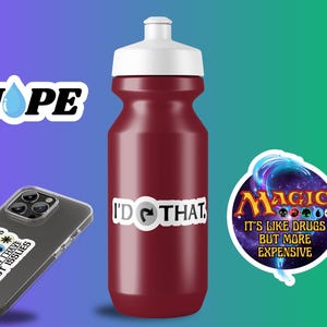 MTG Glossy Vinyl Stickers: Laminated, 3-inch - Etsy