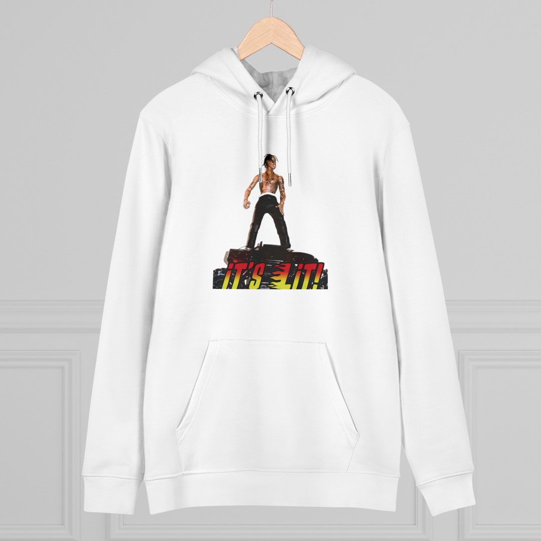 Travis Scott 'it's Lit' Rodeo Hoodie Album Cover & Tracklist Design ...