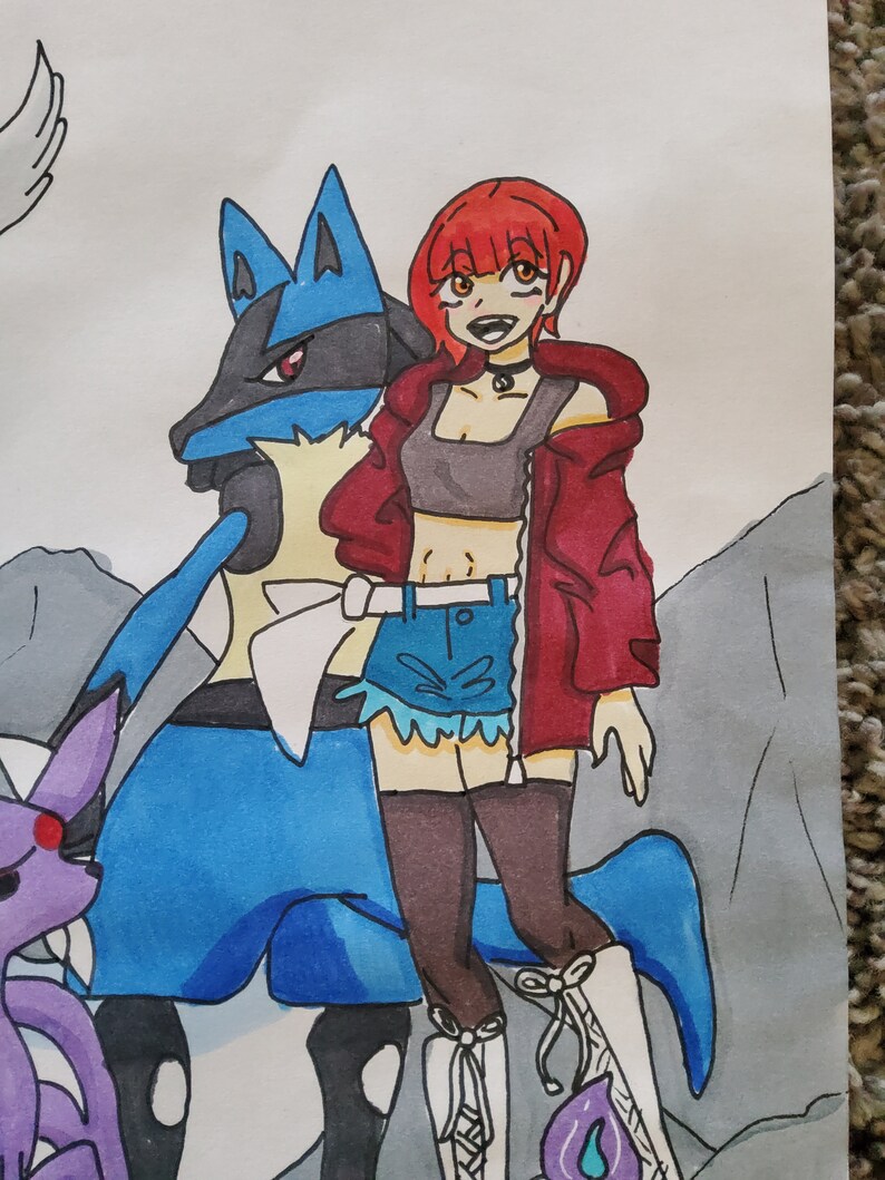 Pokemon Trainer OC - Etsy