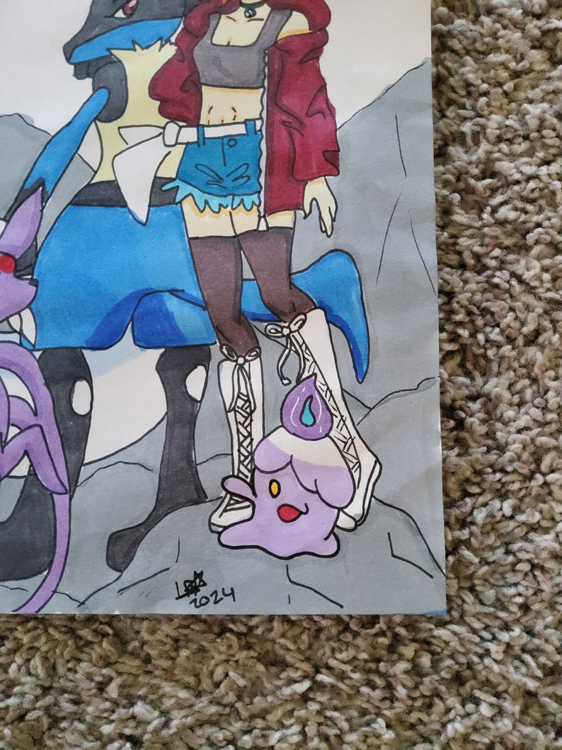 Pokemon Trainer OC - Etsy