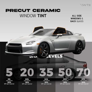 Precut Ceramic Window Tint Kit Customized for Any Make and Model ...