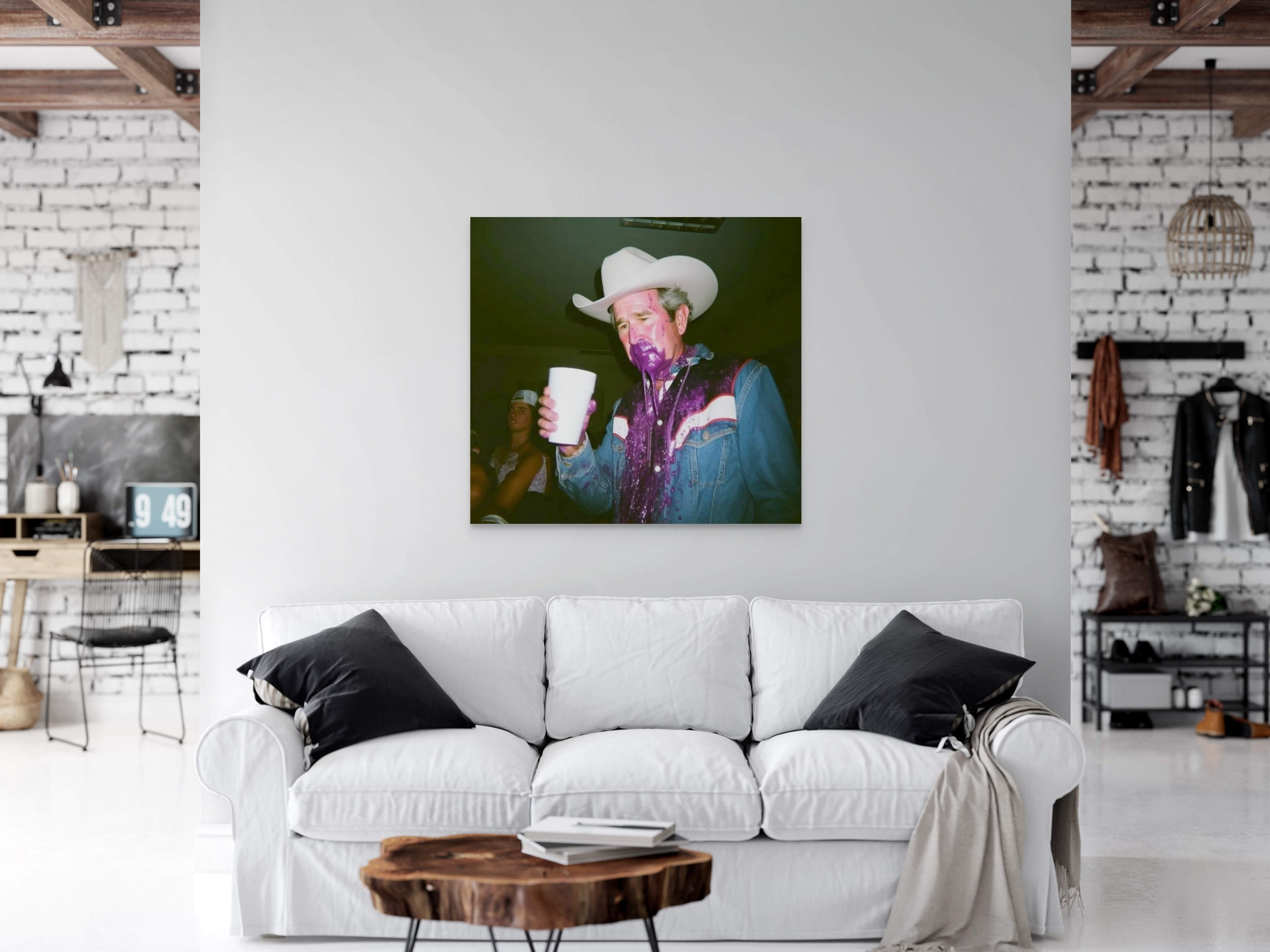 George Bush Poster - Etsy