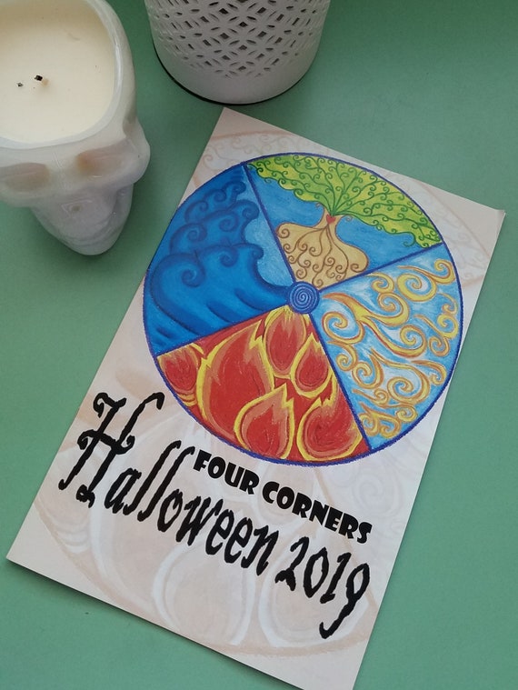 Four Corners Halloween Zine PRINT EDITION | Etsy