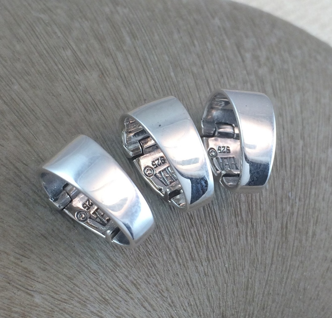 Sterling Silver Donut Pendant Bail 6mm X 14mm .925 Highly Polished ...