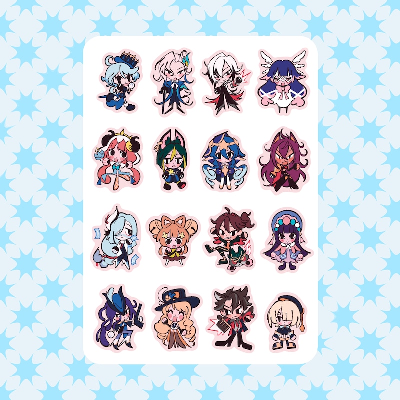Genshin Furina Stickers - Etsy