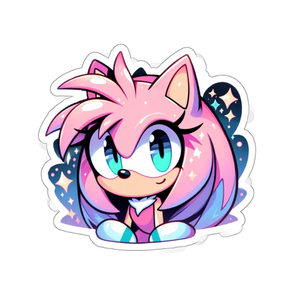 Amy Rose Vinyl Sticker - Etsy