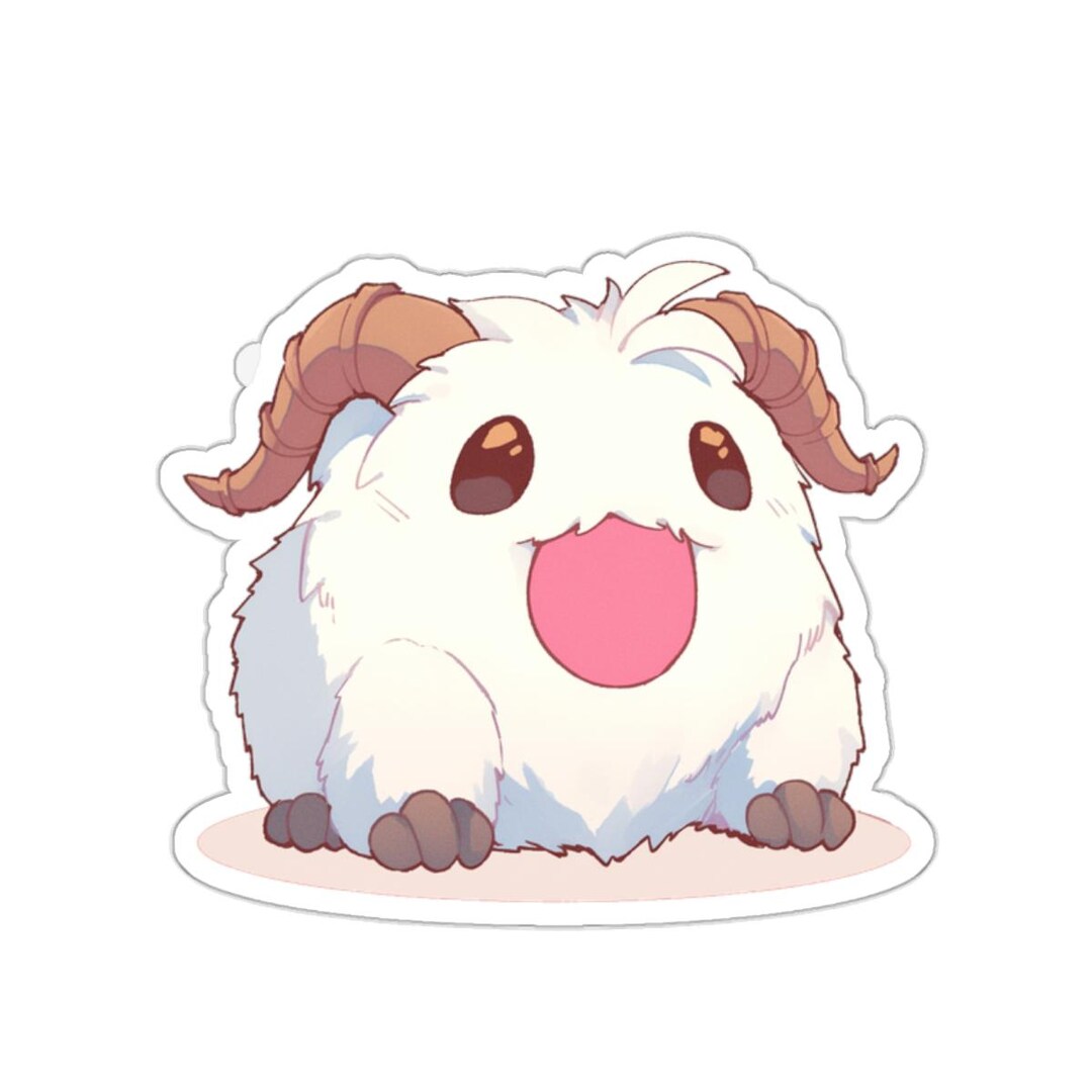 Kawaii Ram Furry Creature Plush Adorable Stuffed Animal Cute Home Decor ...