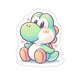 Cute Yoshi Sticker - Etsy