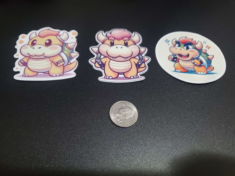 Chibi Spiky Shell Hero Sticker Vinyl Decal - Etsy