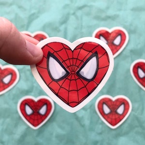 Spider-man Heart Logo Sticker (andrew Garfield/tasm) | Water Resistant ...