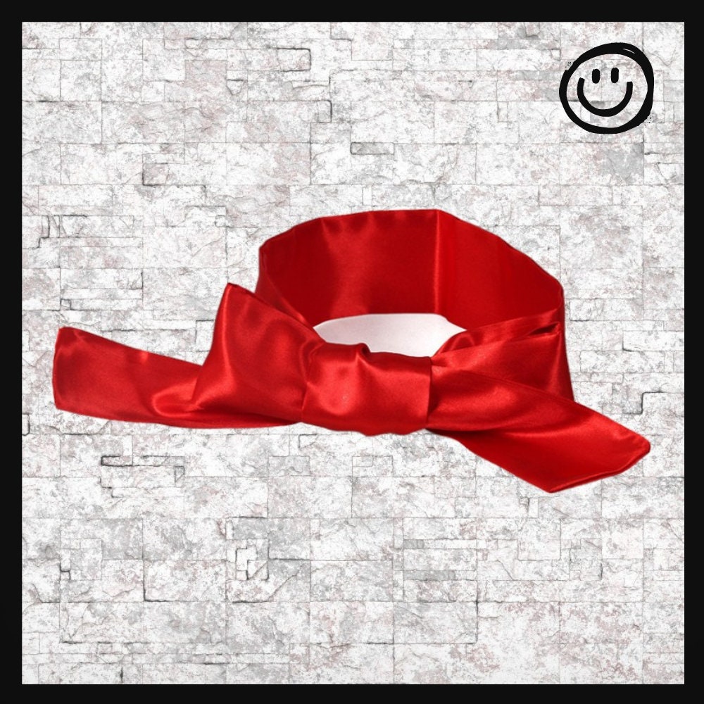 Eye Mask Self Bondage Restraint Ribbon Masks Eyes Patch Blindfold ...
