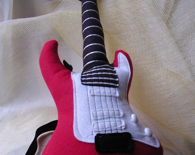 Mini Plush Guitar - Etsy