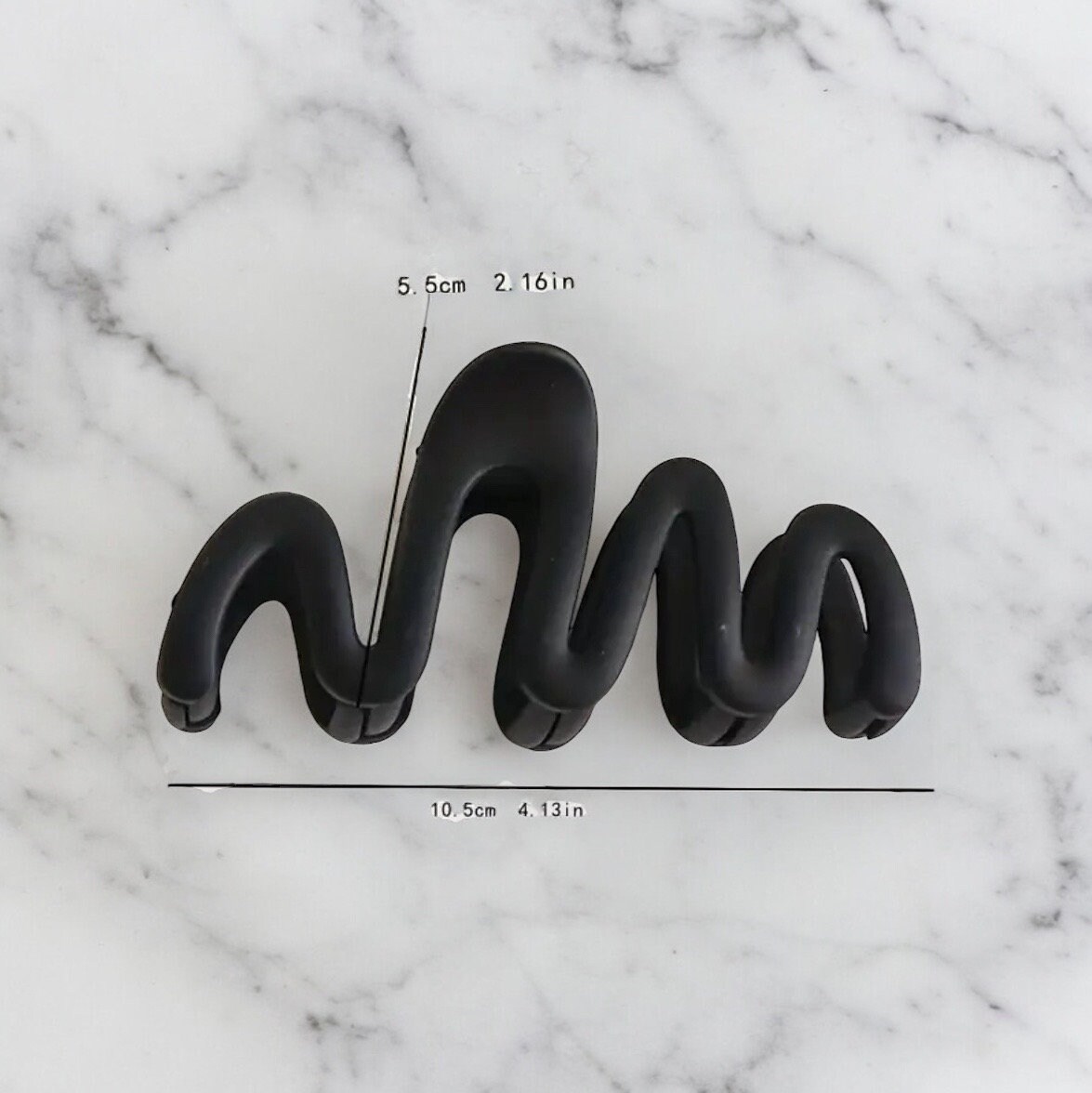 Squiggle Claw Clips 1-pack Hair Accessories Claw Clips Gifts for Her ...