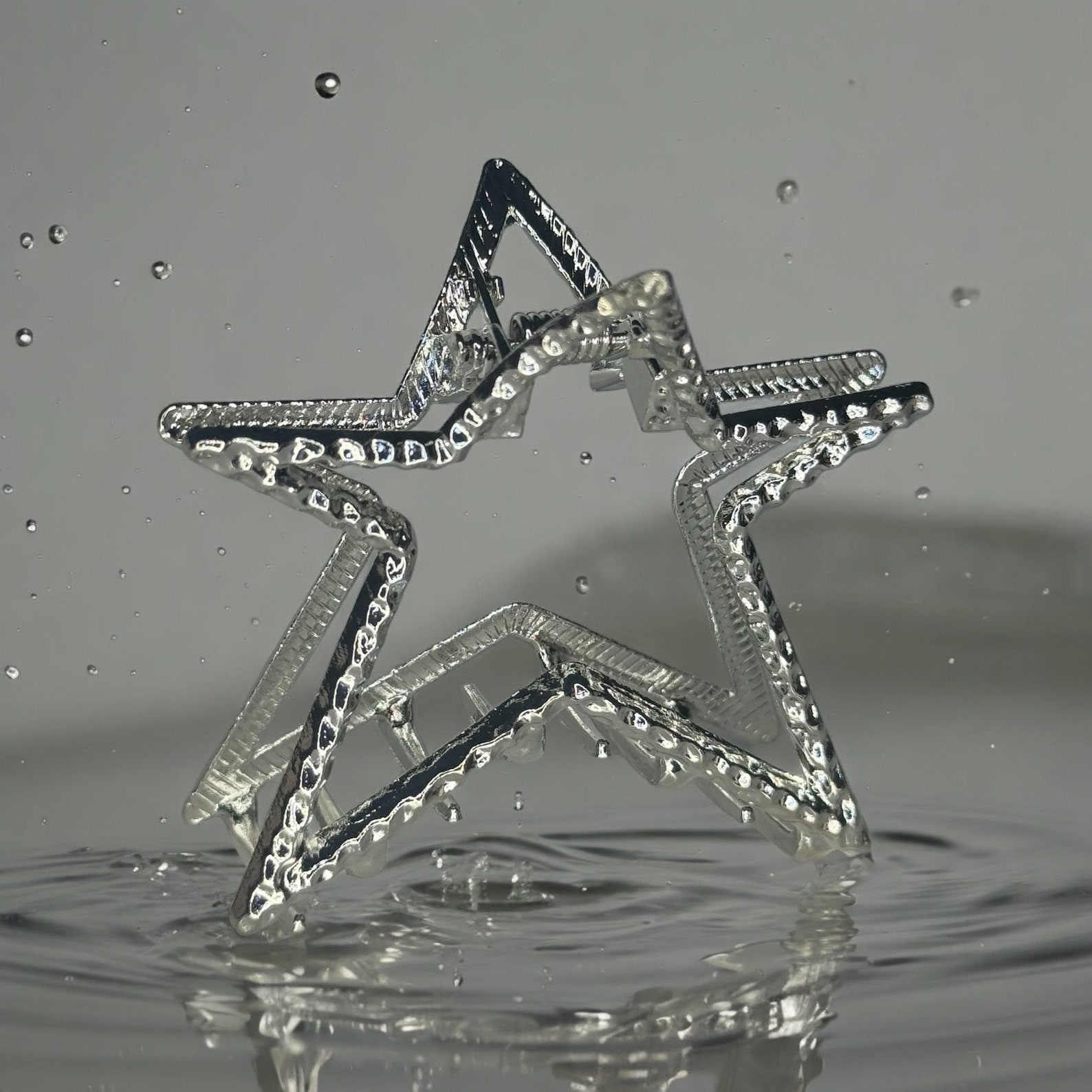 Y2K Metal Star Claw Clips, Sturdy Hair Claw, Cute Claw Clip, Thick Thin ...