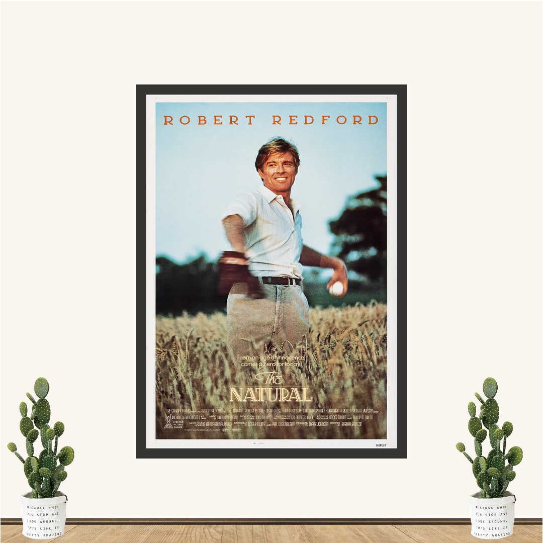 The Natural Movie Poster, Canvas Wall Art, Personalized Gift, Art Print ...