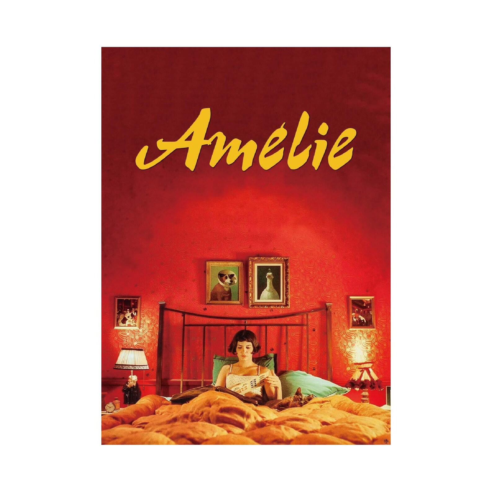 Amelie Movie Poster, Canvas Wall Art, Personalized Gift, Home Decor ...