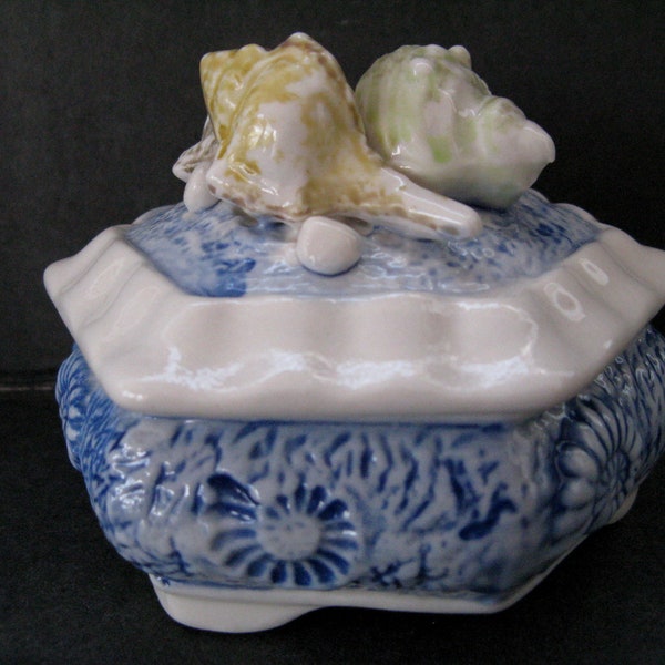 Shell Trinket Box - Etsy