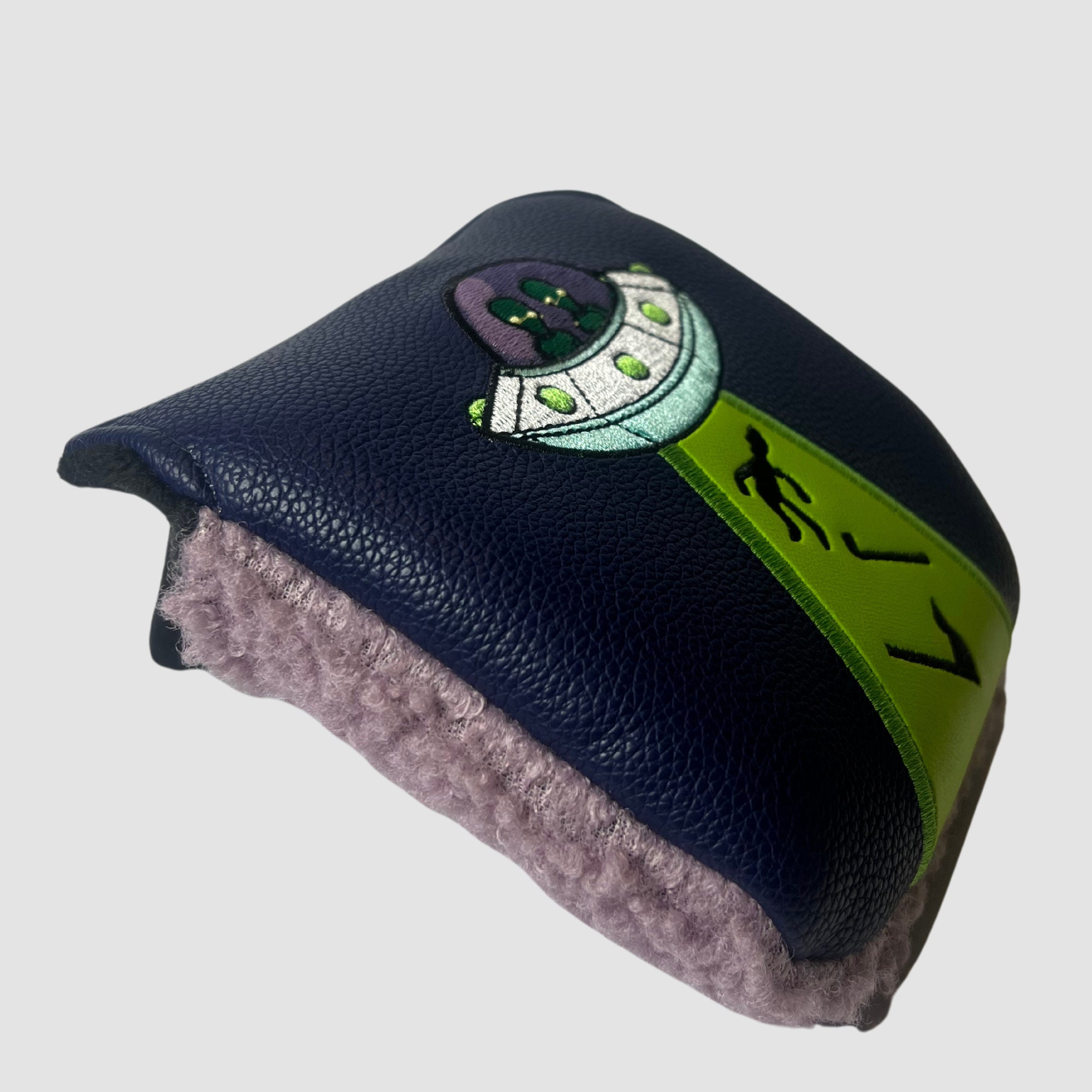 Alien Invasion Mallet Putter Cover Purple - Etsy