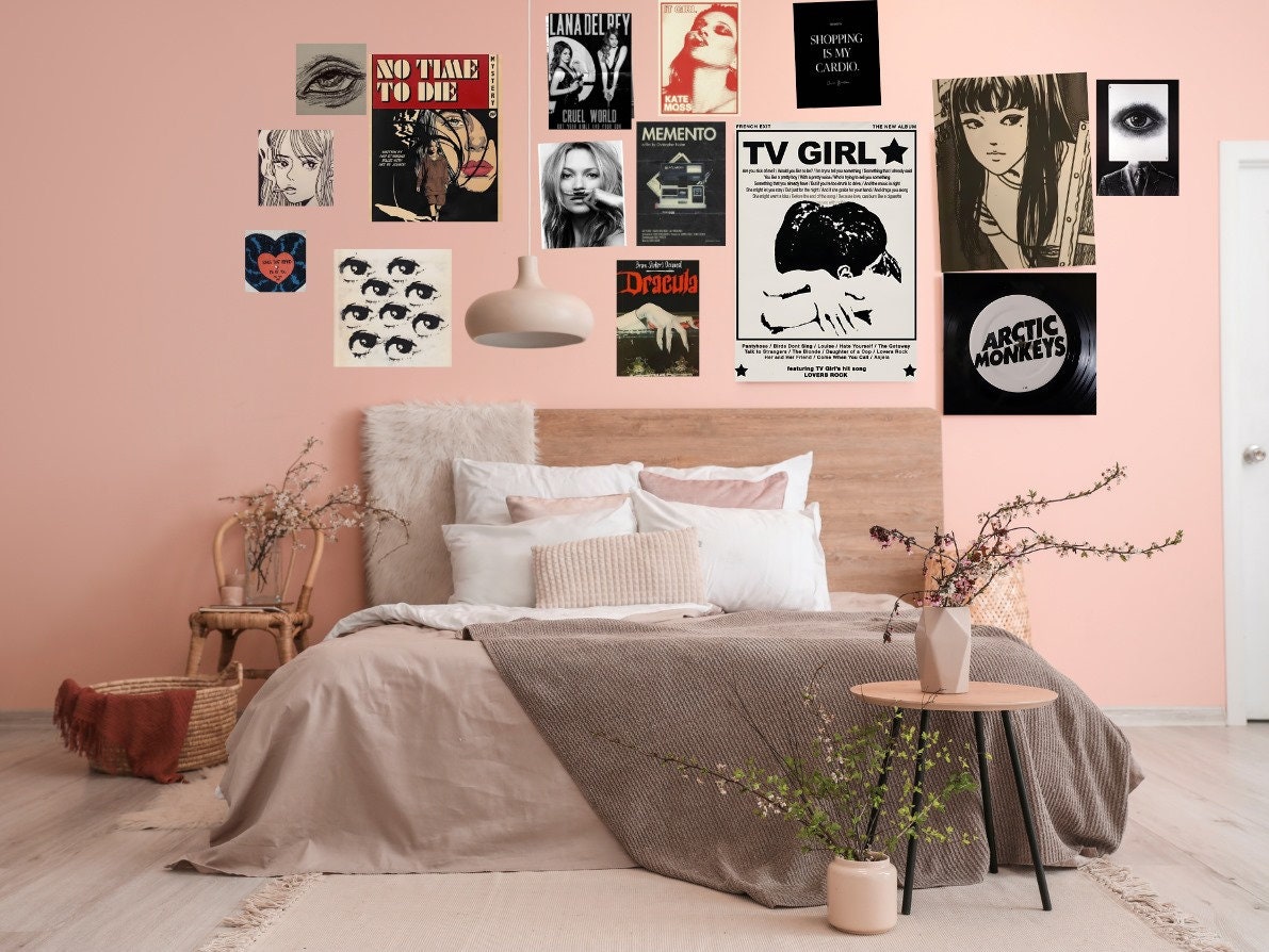 16 PCS Downtown Girl Aesthetic Collage Kit | Y2k Aesthetic | Downtown ...