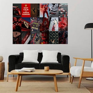 Ferrari F1 Photo Collage Kit, Formula 1 Racing (digital Download) - Etsy