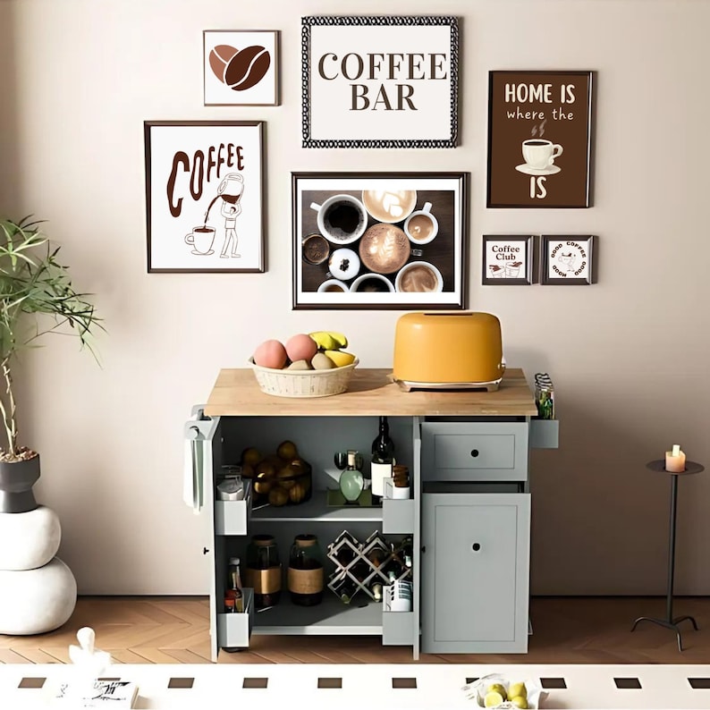 Coffee Wall Art Mega Bundle | Set of 45 Coffee Posters | Coffee Prints ...