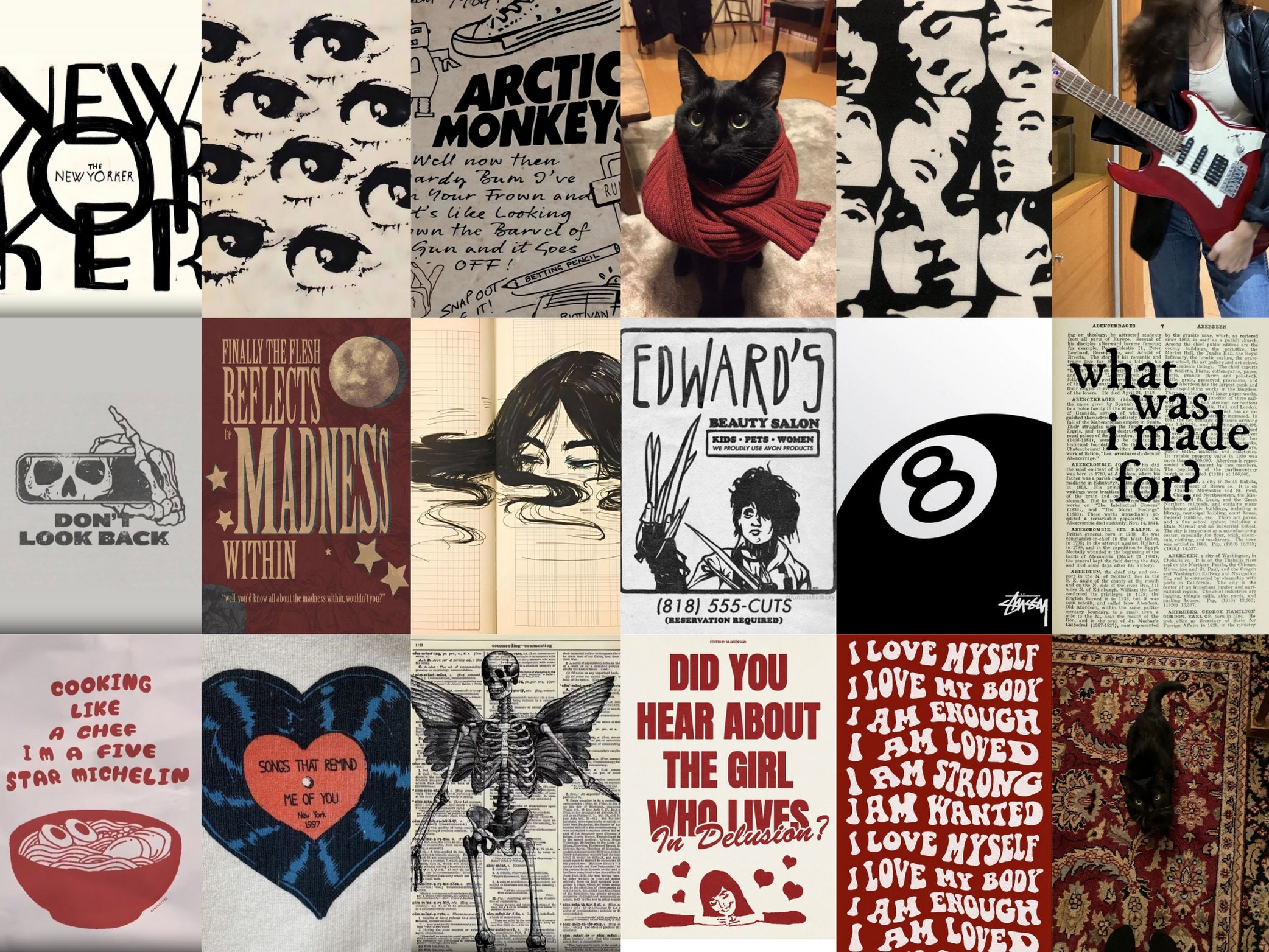 130 PCS Downtown Girl Aesthetic Collage Kit | Y2k Aesthetic |downtown ...