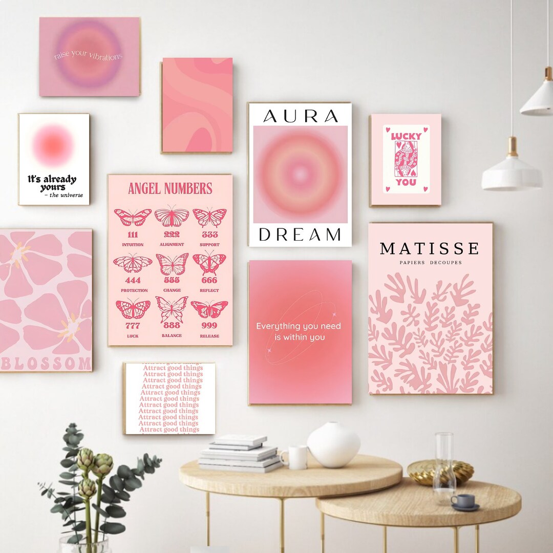 Angel Number Collection, Aura Posters, Angel Number Poster, Gradient ...