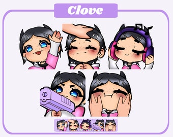 Clove Valorant Emote, Clove Emote, Clove Valorant, Clove Discord Twitch ...