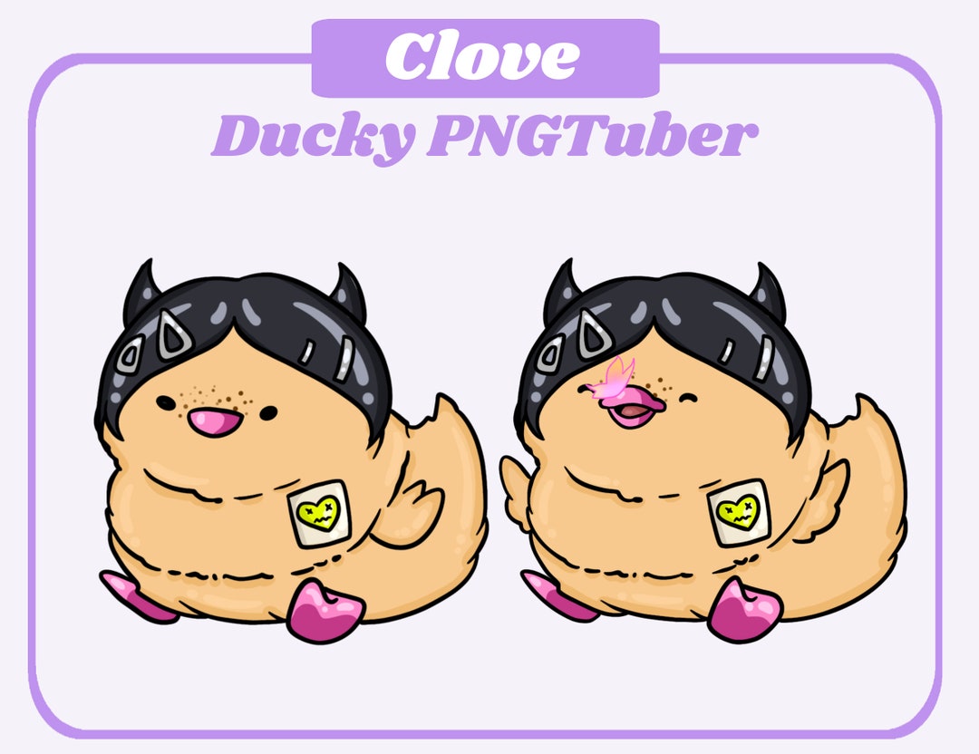 Valorant Clove Duck Pngtuber - Etsy