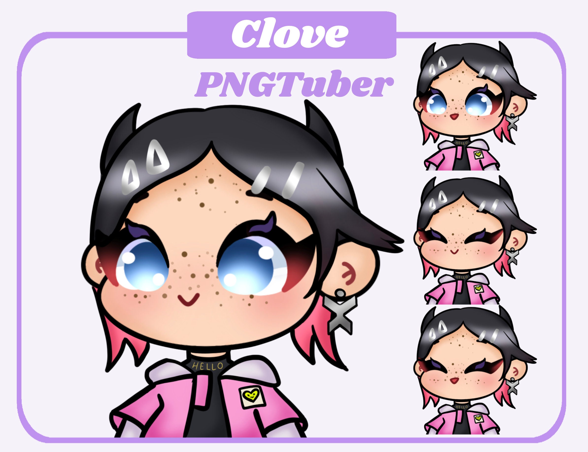 Valorant Clove Pngtuber - Etsy