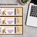 Printable Horse Riding Surprise Ticket, Horseback Riding Ticket, Ticket ...