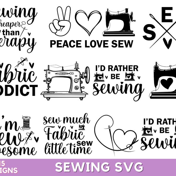 Sewing Svg - Etsy