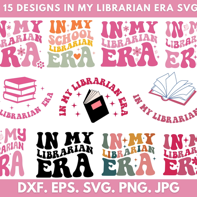 Librarian Era Png - Etsy