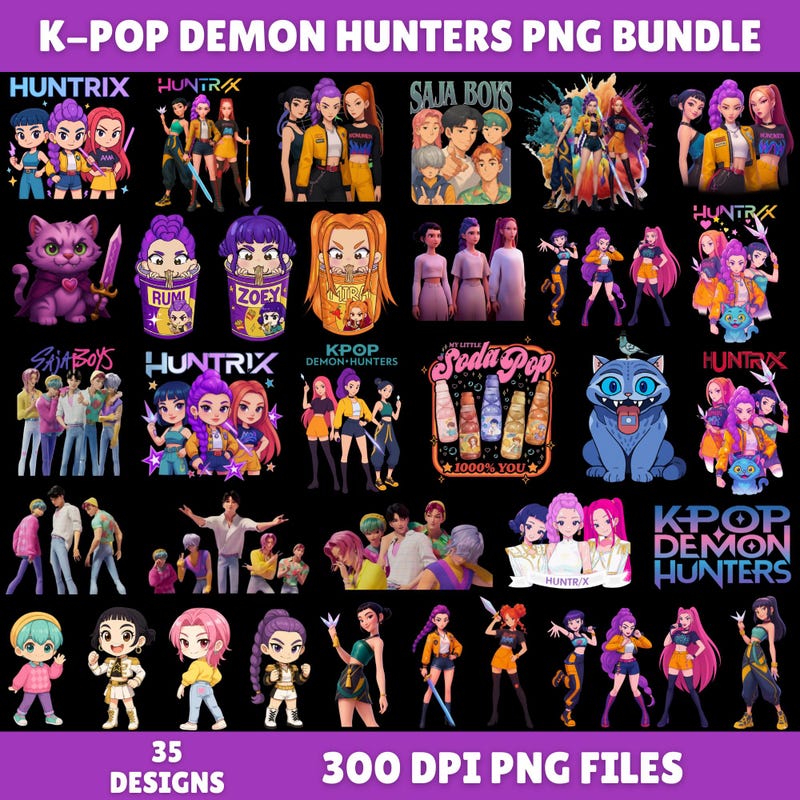 Kpop Demon Hunter Room Decor - Etsy