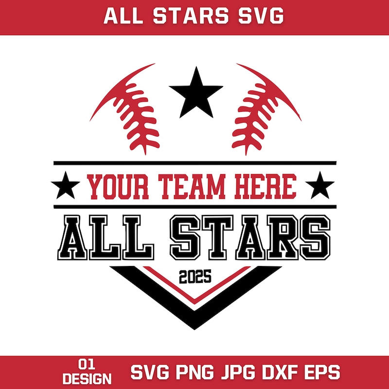 All Stars Svg - Etsy