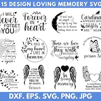 Memorial Svg - Etsy