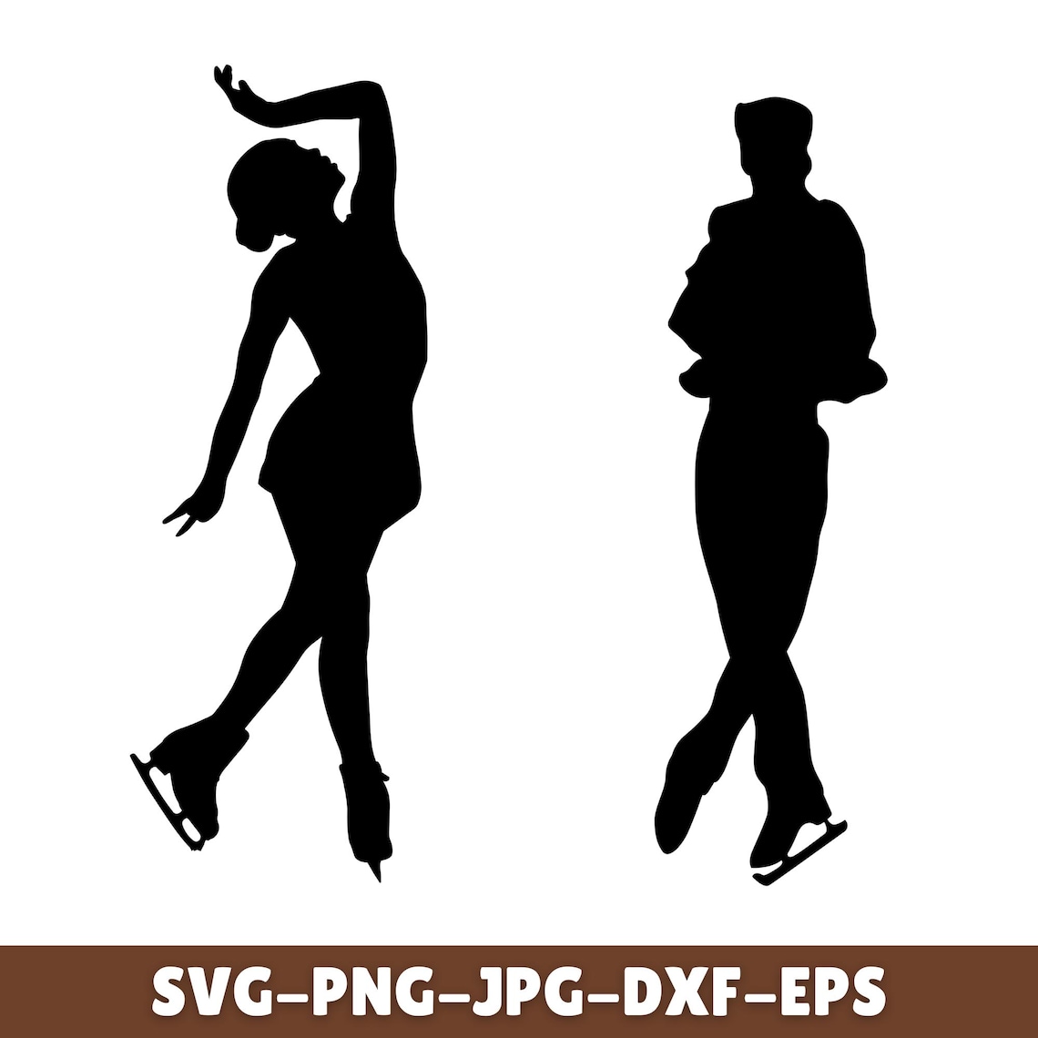 Figure Skating Svg Bundle, Figure Skate Svg, Figure Skate Clipart, Ice ...
