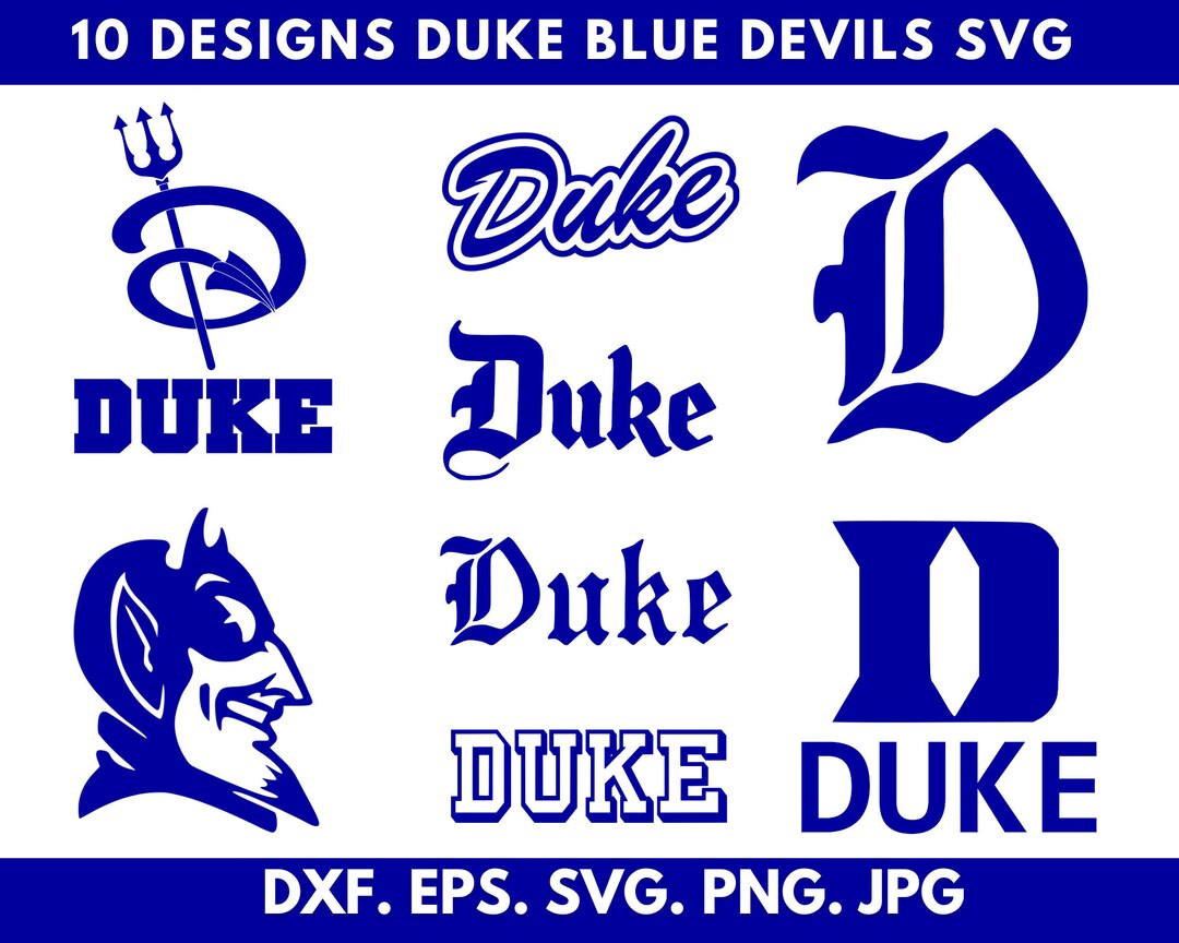 10+ Duke Blue Devils Svg Png Designs, Svg for Shirts, Vector Files ...