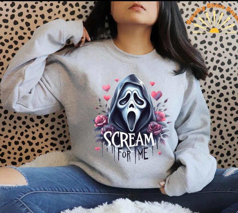 Scream Valentine PNG, Valentines Day, Scream for Me, Valentine Shirt ...