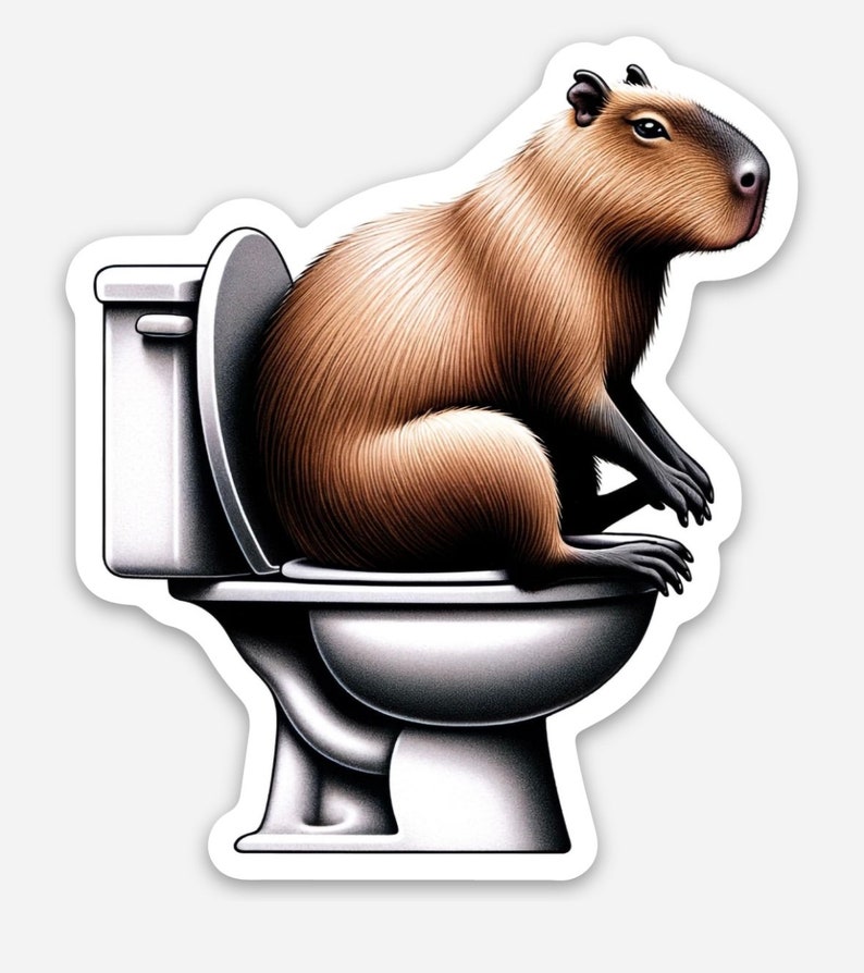 Capy on the Can - Etsy