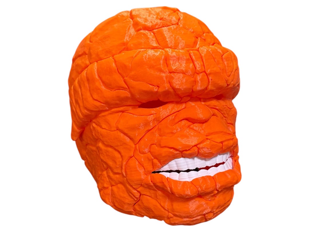 The Thing Fantastic 4 Cosplay Mask - Etsy