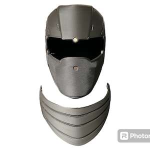 G.I. Joe Snake Eyes Cosplay Mask - Etsy
