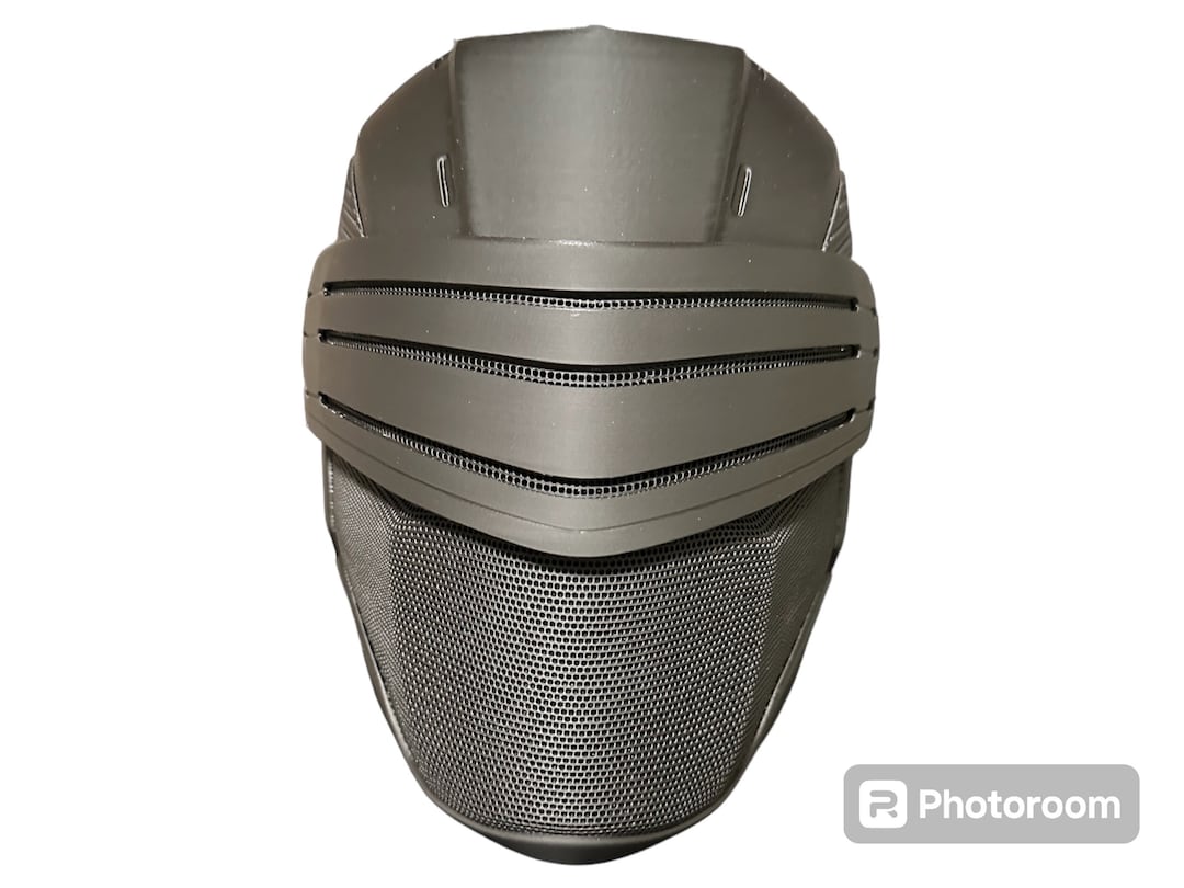 G.I. Joe Snake Eyes Cosplay Mask - Etsy
