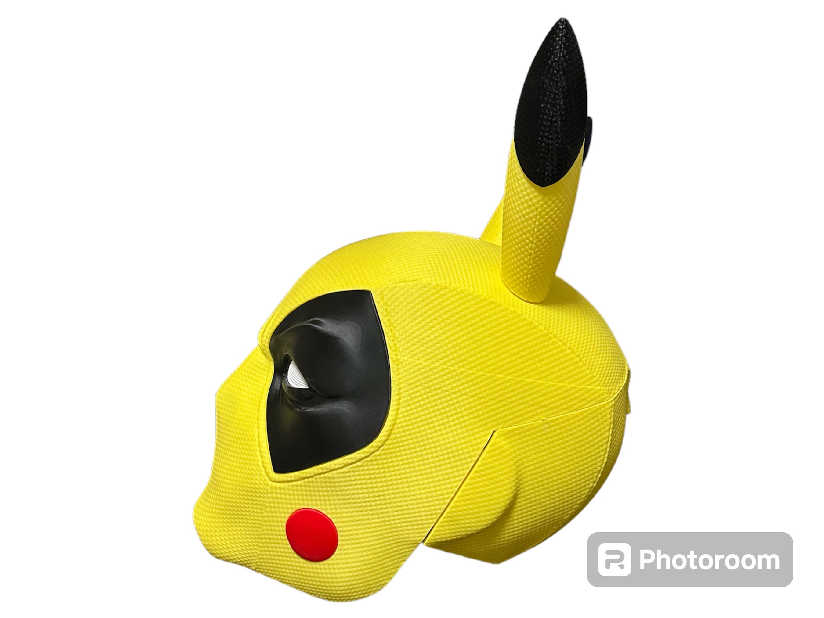 Pikapool the Pikachu Deadpool Mashup Cosplay Mask - Etsy
