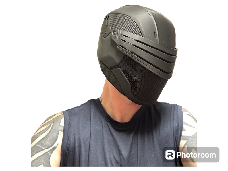 G.I. Joe Snake Eyes Cosplay Mask - Etsy