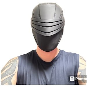 G.I. Joe Snake Eyes Cosplay Mask - Etsy