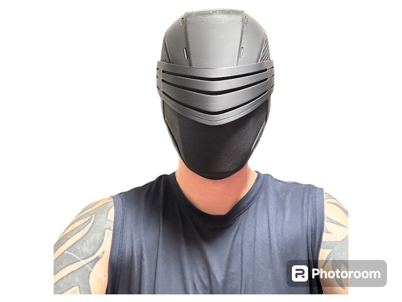 G.I. Joe Snake Eyes Cosplay Mask - Etsy
