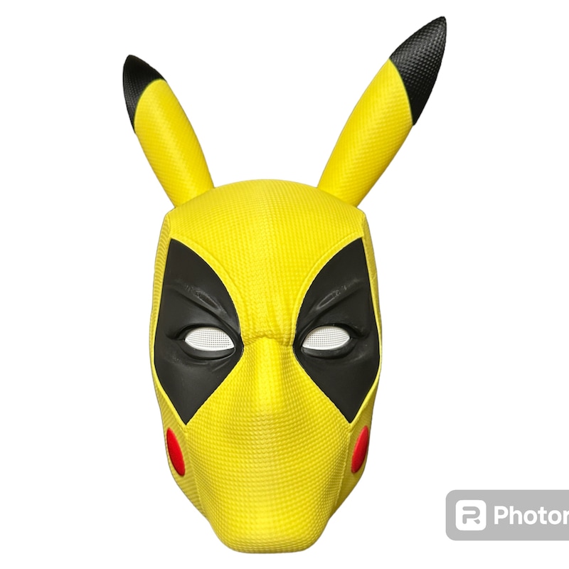 Pikachu Mask - Etsy